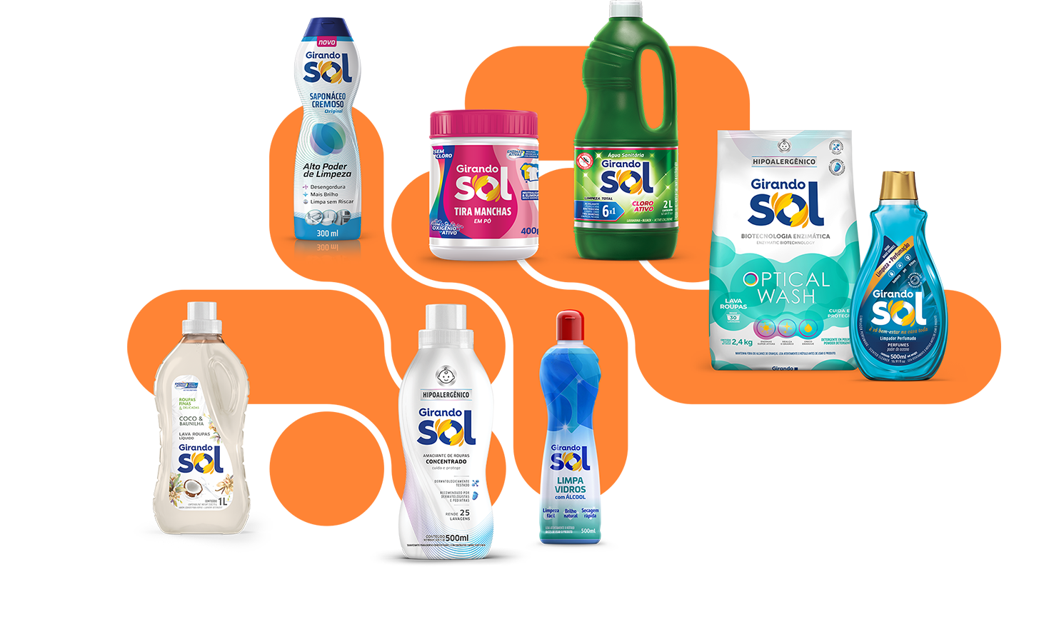 Girando sol | Na sua casa